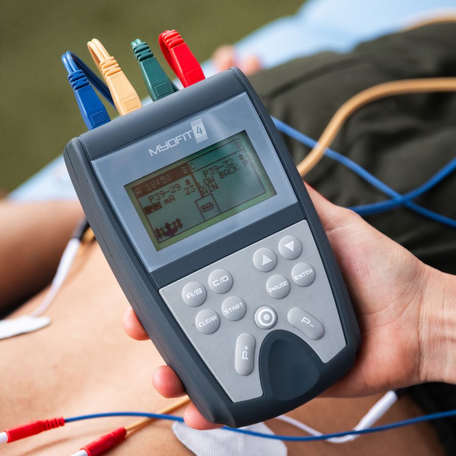 Myofit 4 / Electroestimulador Muscular de 4 Canales – Myofit mx