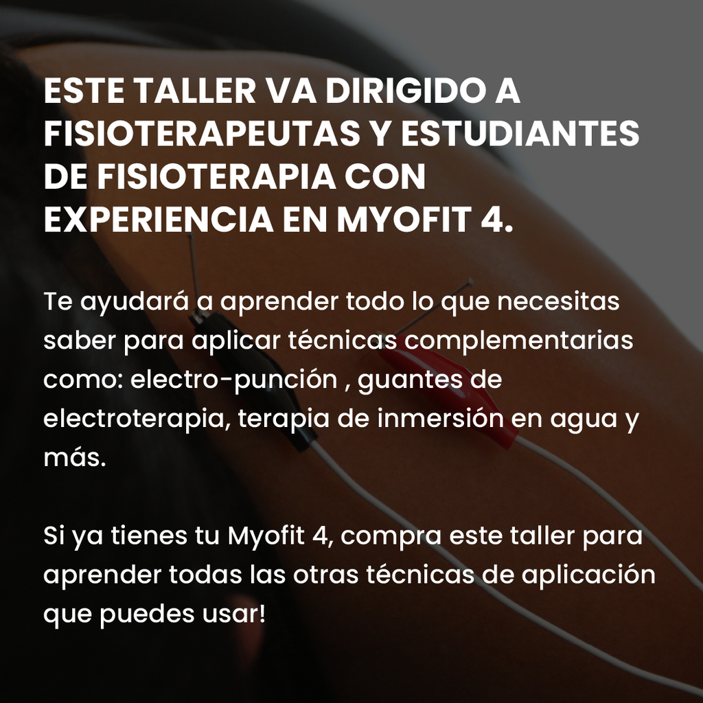 Capacitación en Técnicas con Myofit 4 para Fisioterapeutas – Myofit mx